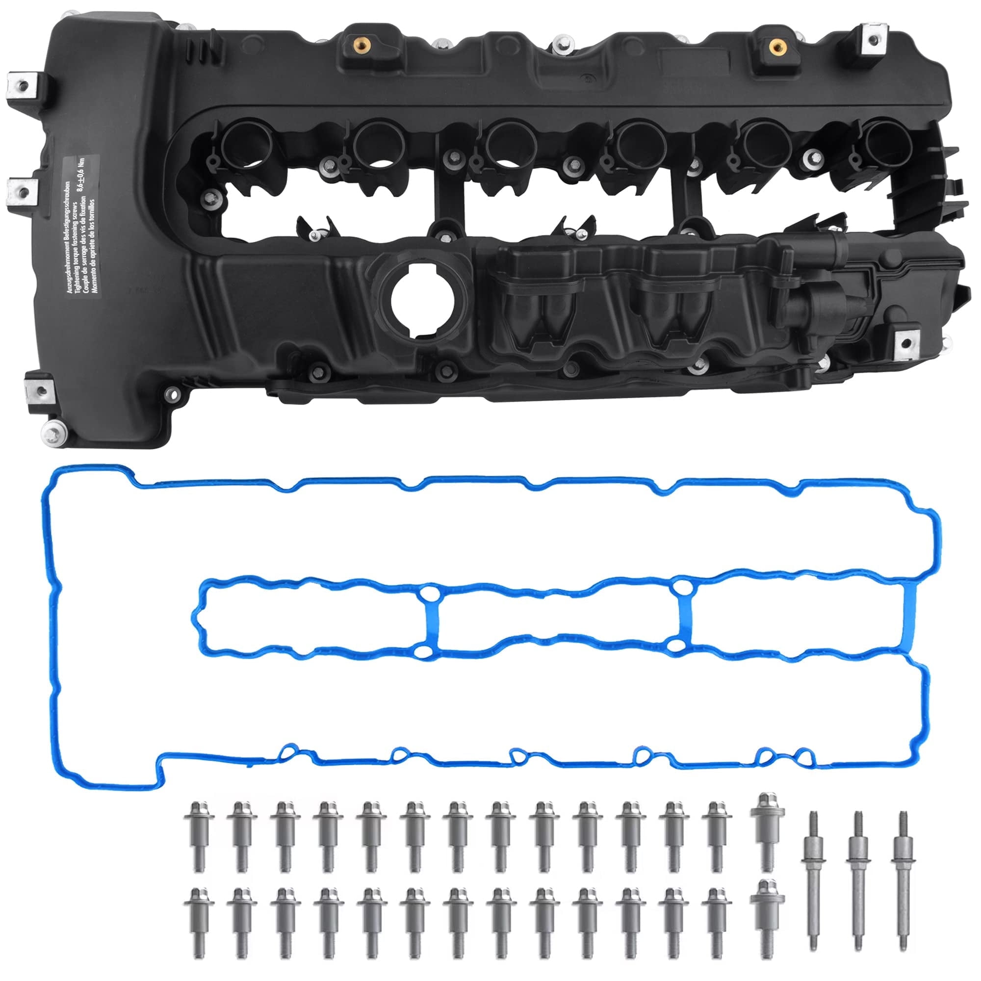 BOXI Engine Valve Cover Fits for BMW 535i 135i 335i X6 Z4 740i N54 F02 ...