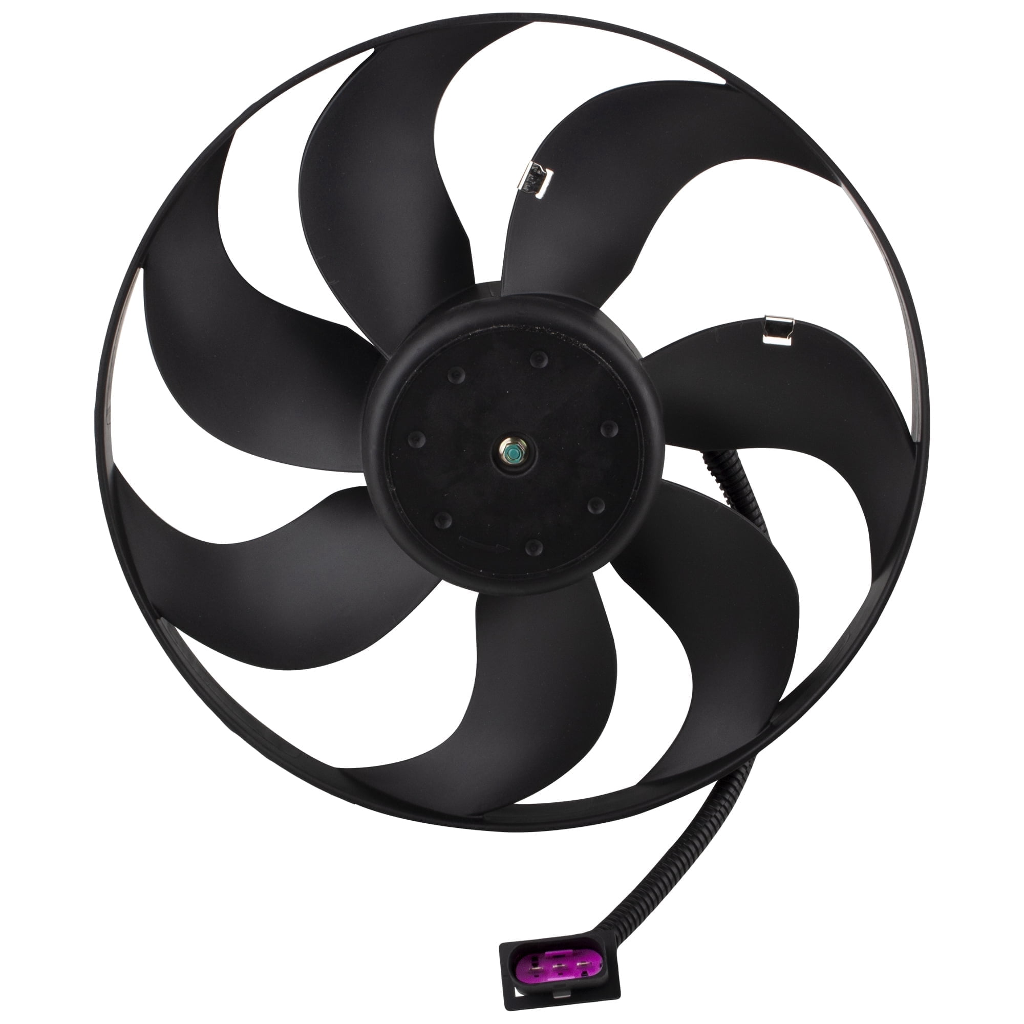BOXI Left Driver Side Radiator Cooling Fan Fits for Volkswagen Beetle 1998 1999 2000 2001 2002 ...
