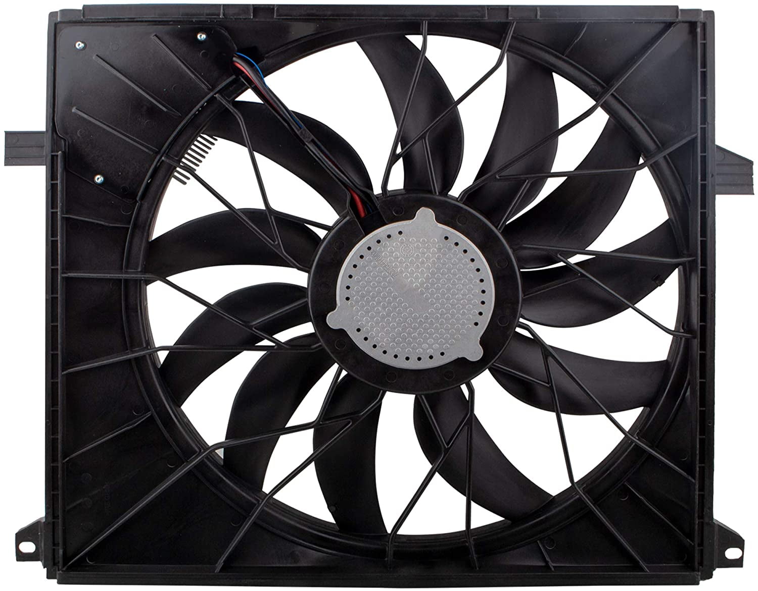 BOXI Radiator Brushless Cooling Fan Assembly Compatible for Mercedes Benz W163 ML55 AMG 2000 ...