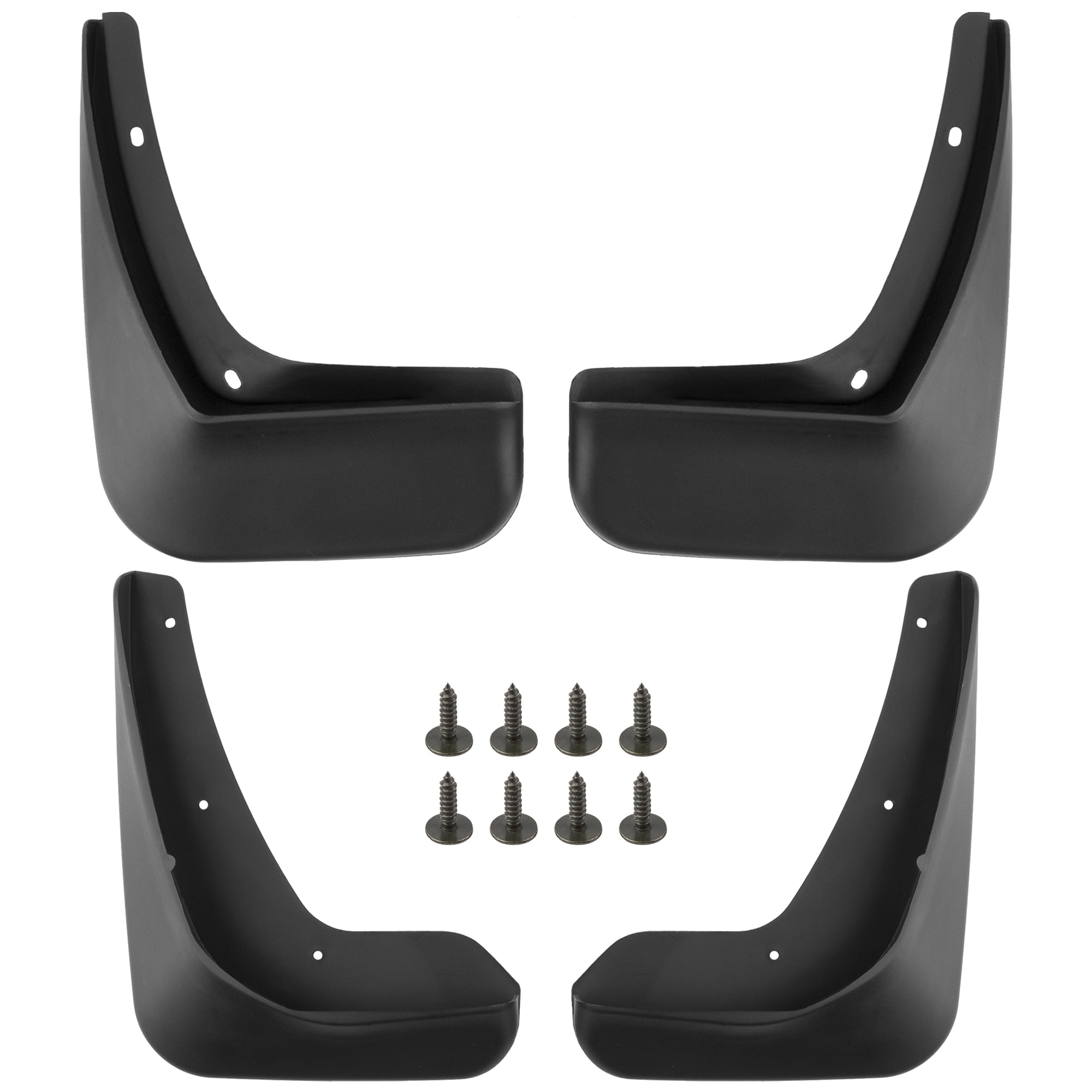 BOXI Set of 4 Front and Rear Side Mud Flaps Splash Guards Compatible ...