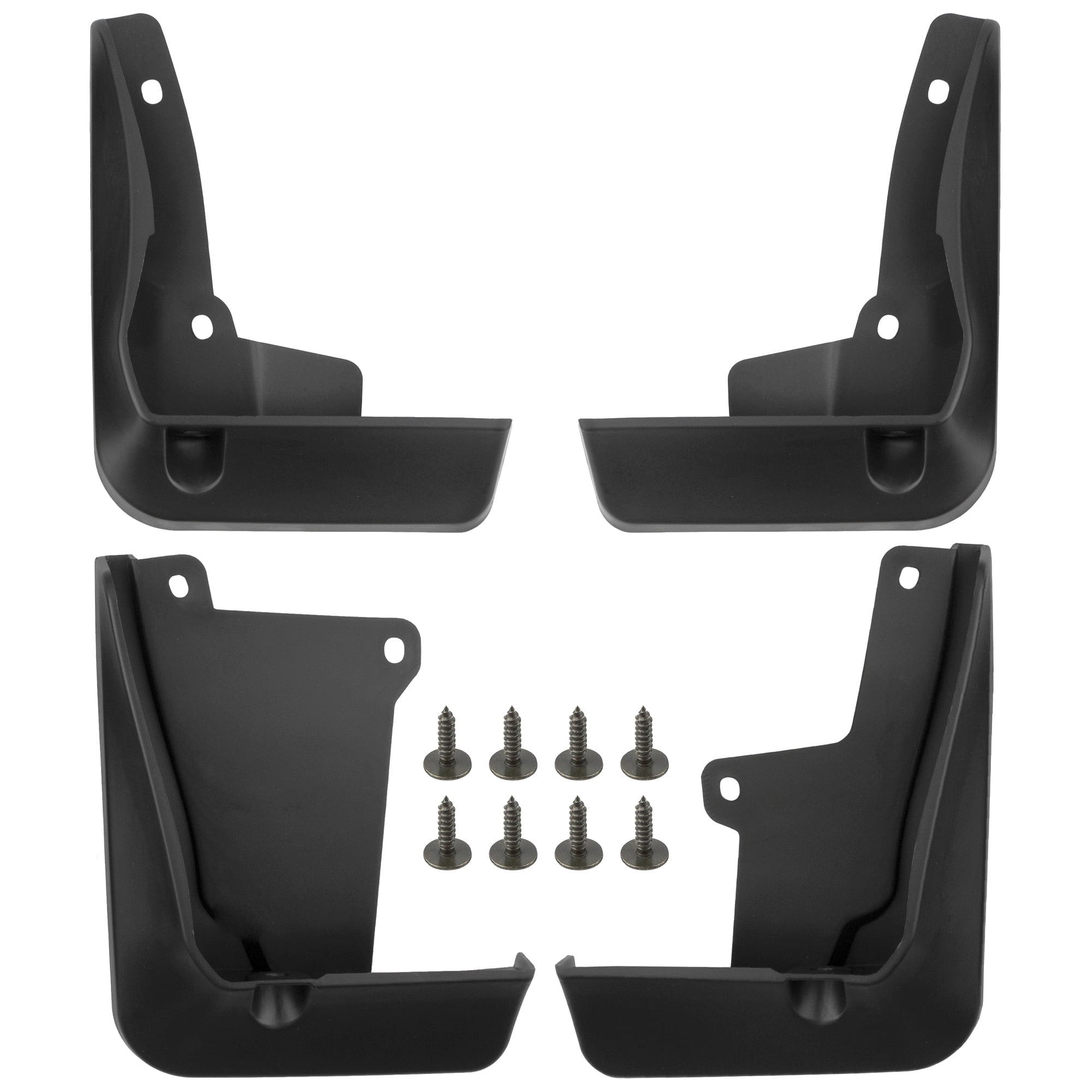 BOXI (Set of 4) Front and Rear Side Mud Flaps Splash Guards Mudflaps ...