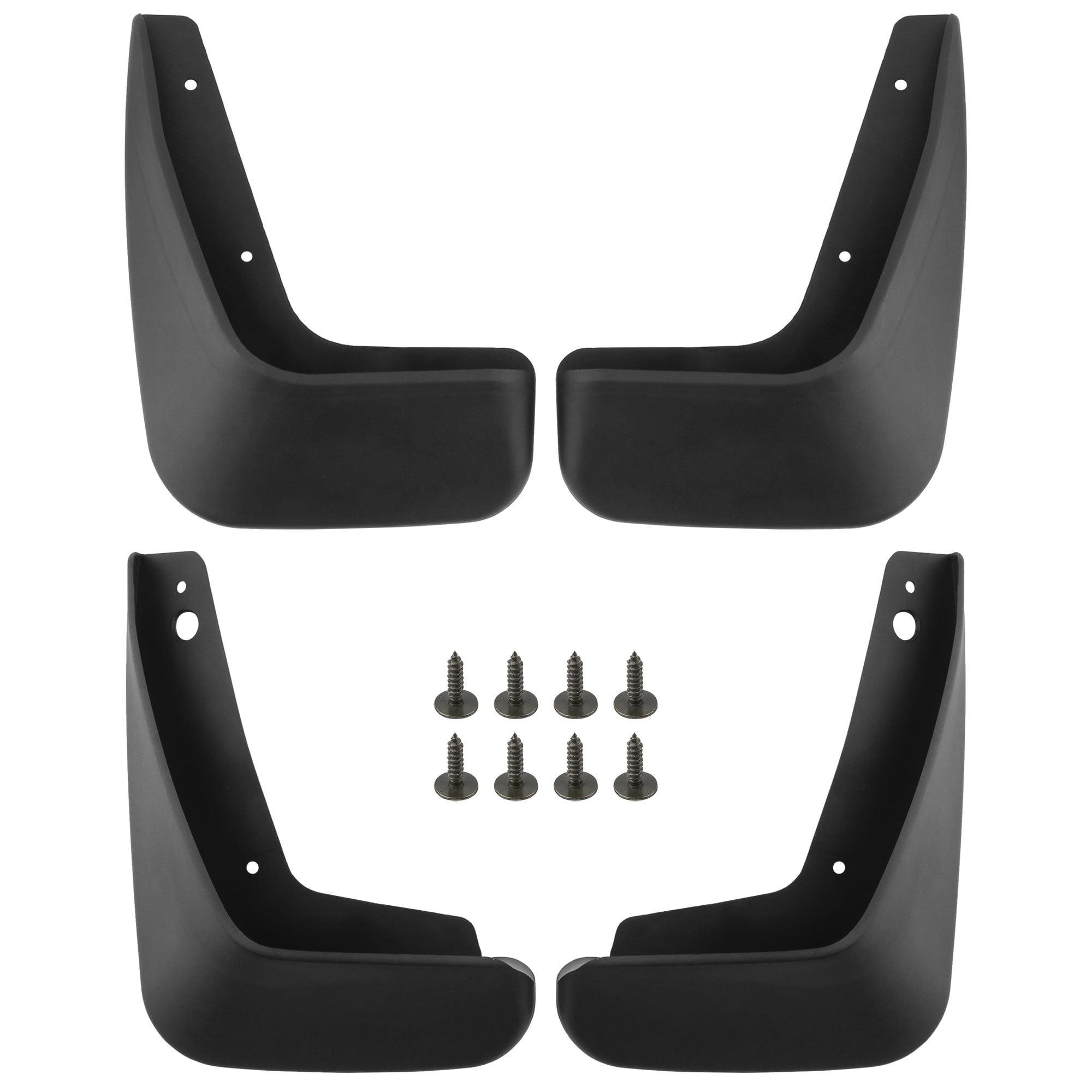 BOXI Set of 4 Front and Rear Side Mud Flaps Splash Guards Compatible ...