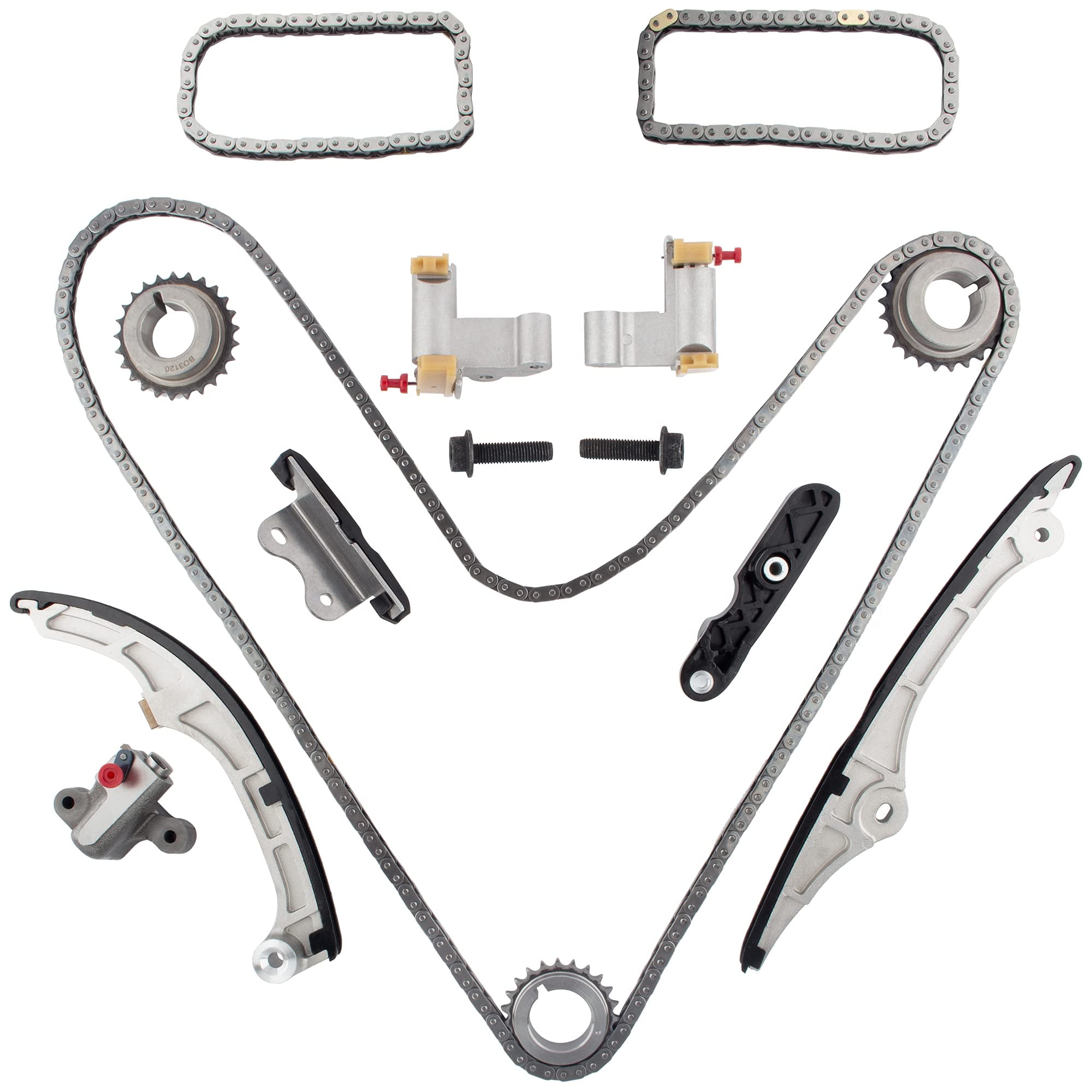 BOXI TK10830 Timing Chain Kit for Ford Taurus/Edge/Flex / for Lincoln ...