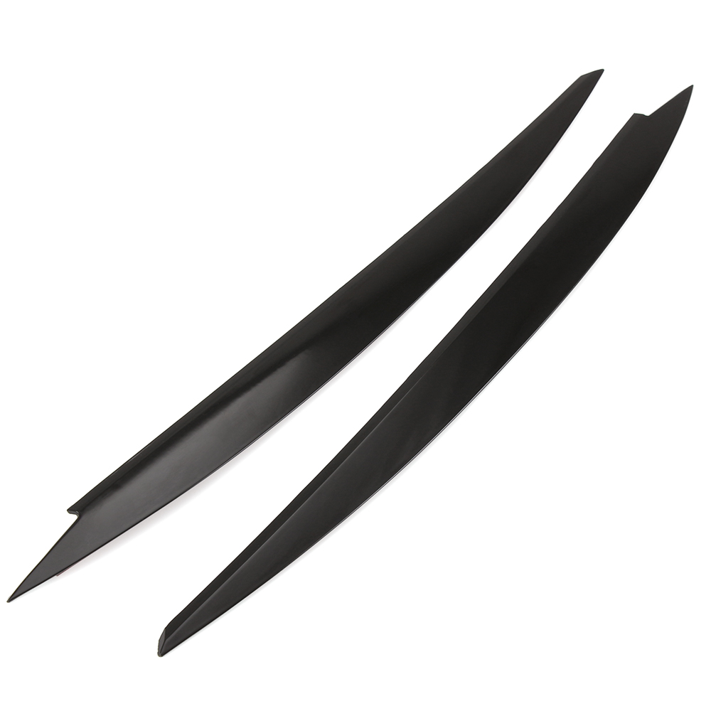 BOXIANG 2Pcs Car Headlight Head Lamp Eyebrow Headlight Cover Trim ...