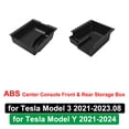 BOXIANG fit for Tesla Model Y 3 Center Console Storage Organizer Box ...
