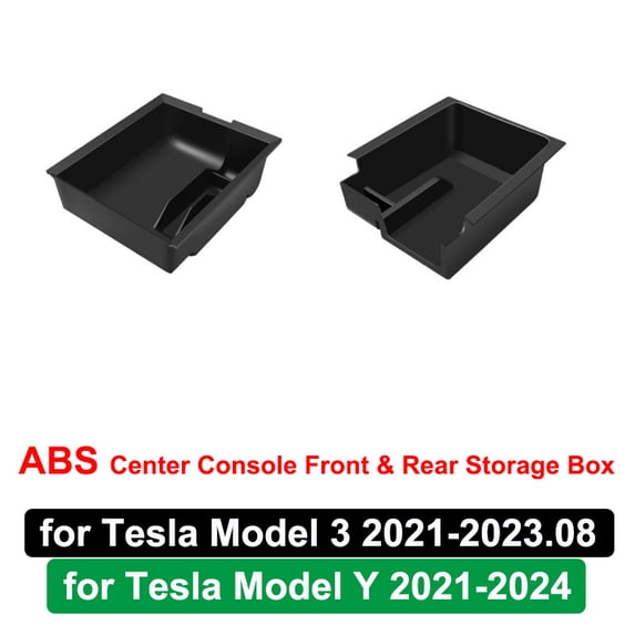 BOXIANG fit for Tesla Model Y 3 Center Console Storage Organizer Box ...