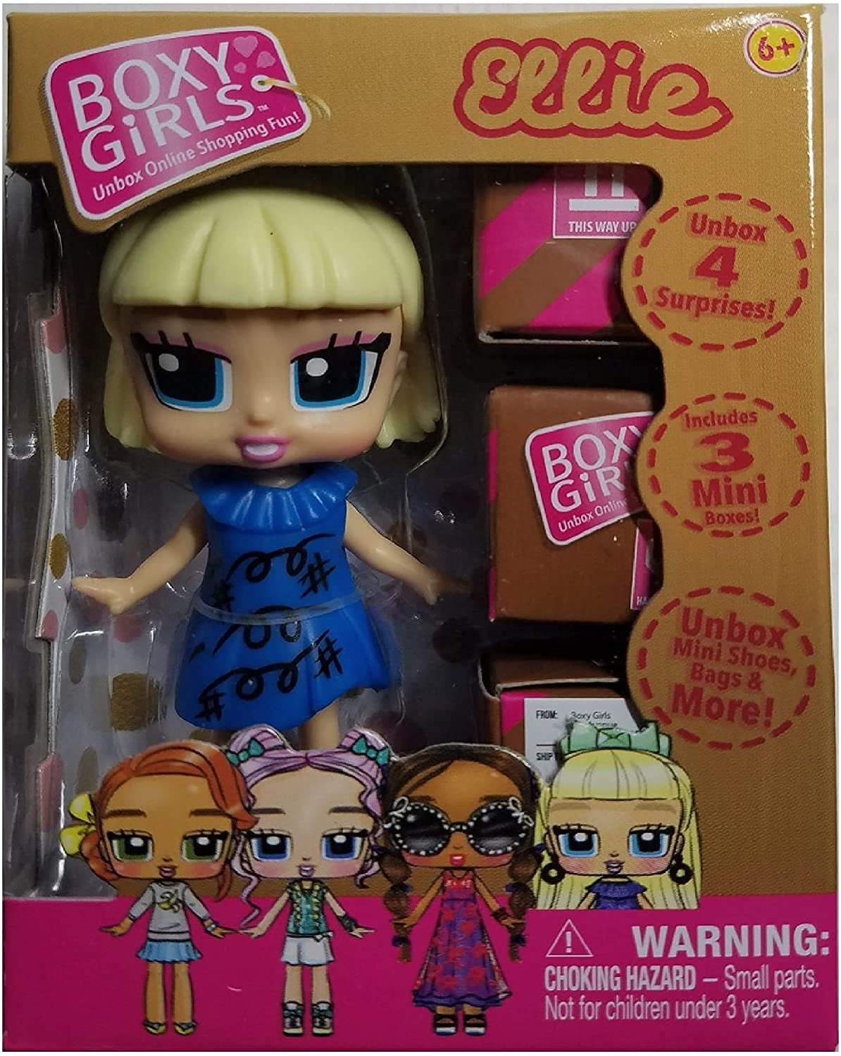 BOXY GIRLS MINI DOLL - ELLIE - Walmart.com