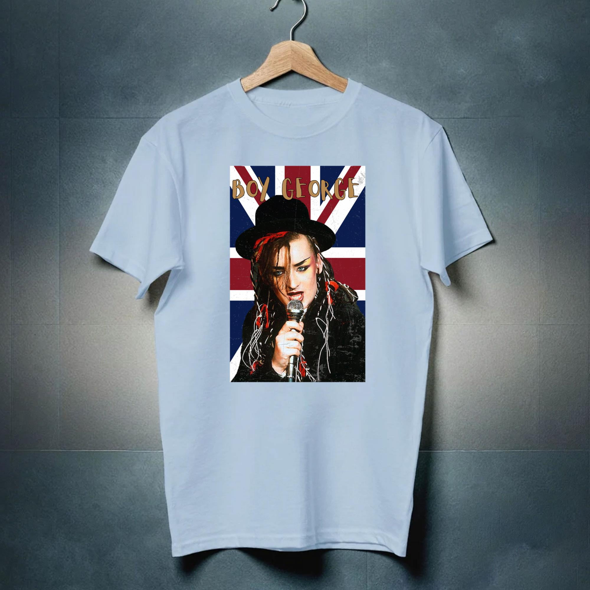 BOY GEORGE T-shirt Band Tee Vintage Aesthetic Distressed T shirt 80S ...