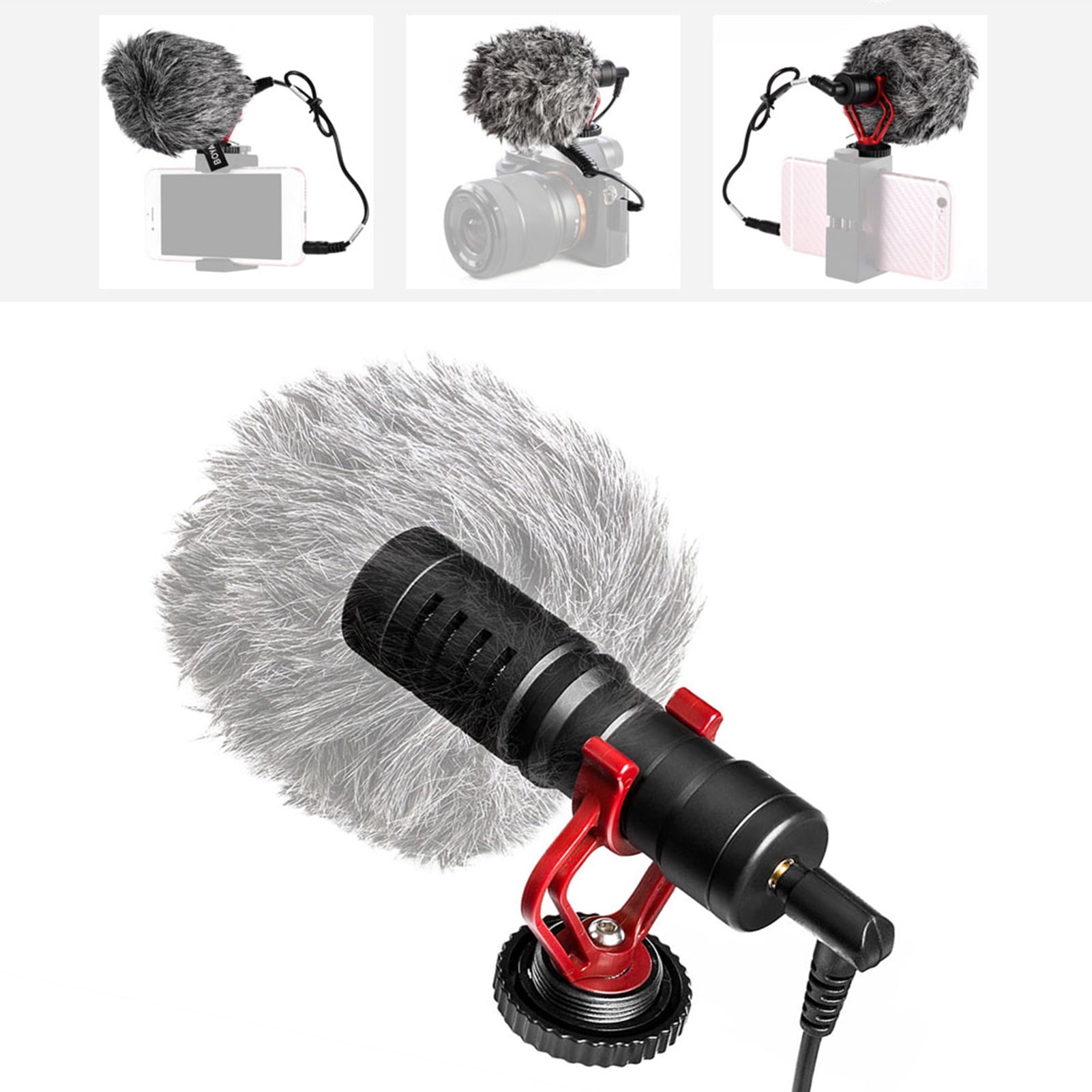 BOYA Microphone,Metal Condensor Video Tablet PC DSLR Condensor Video ...
