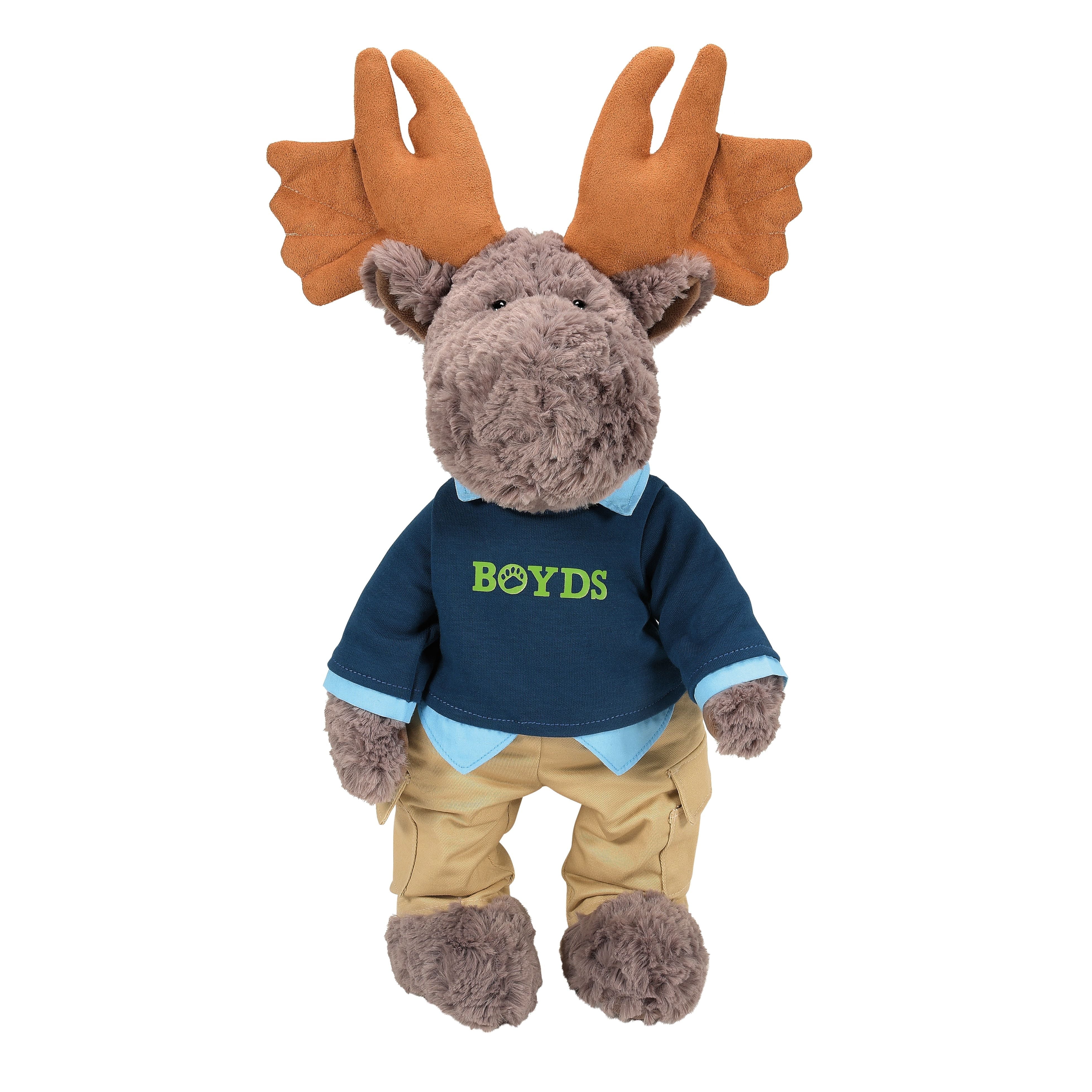 Boyds Bears Marshall Moxley 45th Anniversary Plush Moose 14in H ...