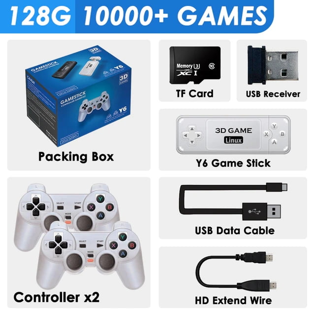BOYHOM Y6 Retro Game Console 4K 60fps HDMI Output Low Latency GD10 TV ...