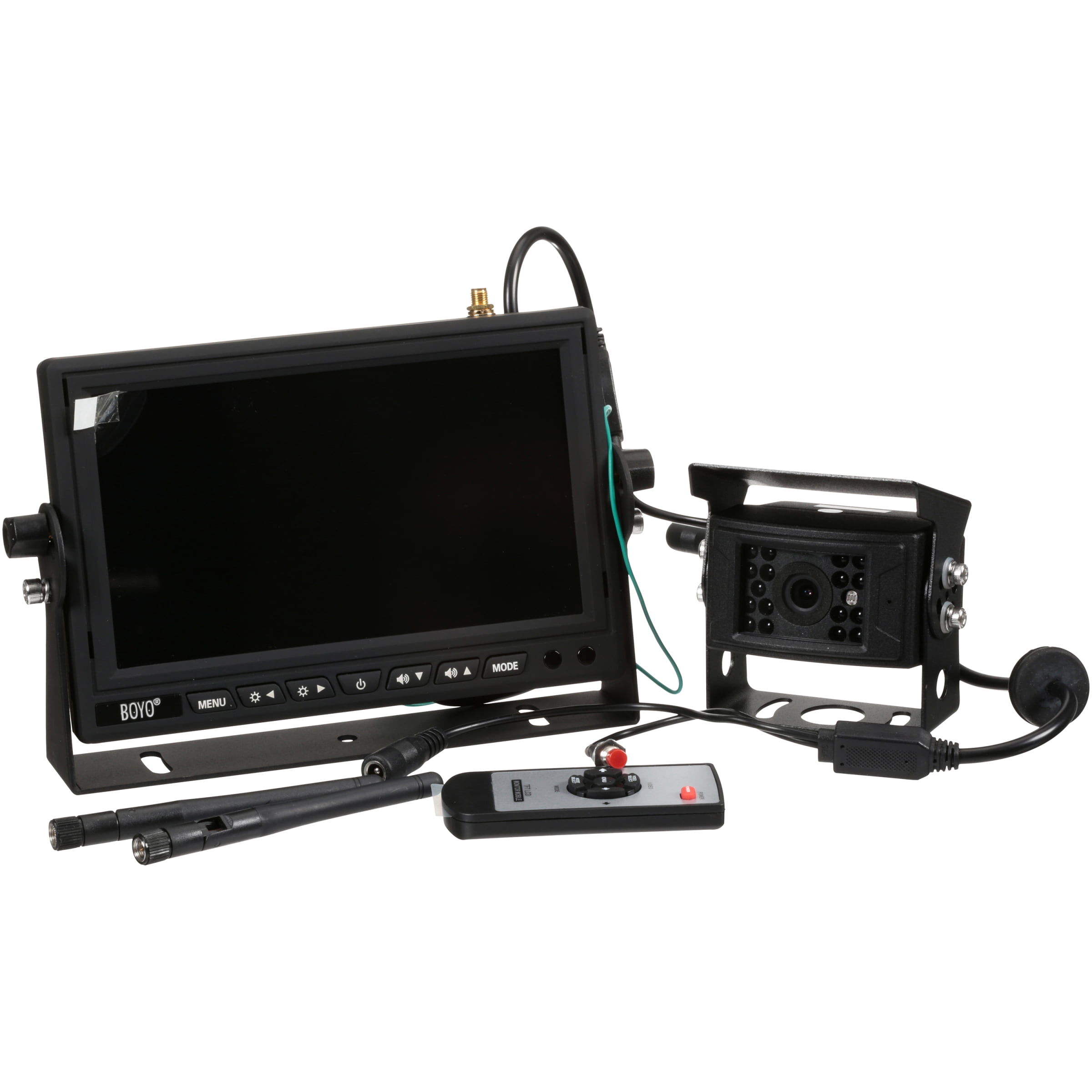 BOYO VTC702R 1CH 7" Digital Wireless Monitor and Heavy Duty Wireless ...