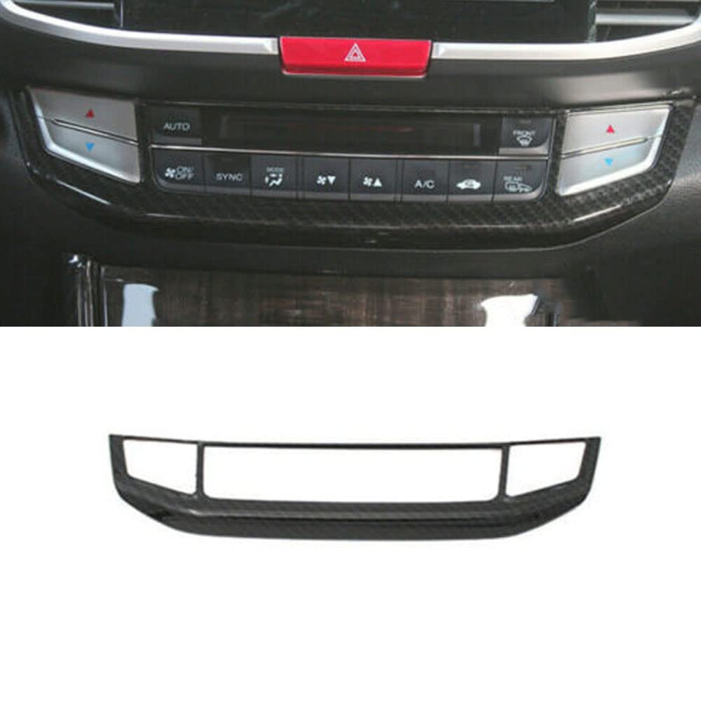 BOYOUS Car Central Console A/C Panel Air Conditioner Adjust Switch Panel Cover Trim Interior ...