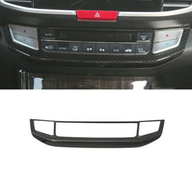 BOYOUS Car Central Console A/C Panel Air Conditioner Adjust Switch Panel Cover Trim Interior ...