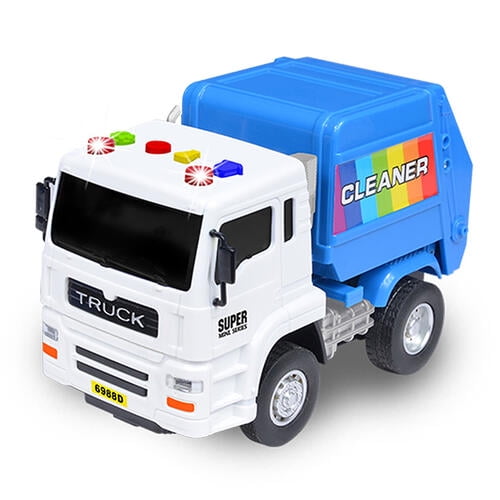 Blue Garbage Truck Toy