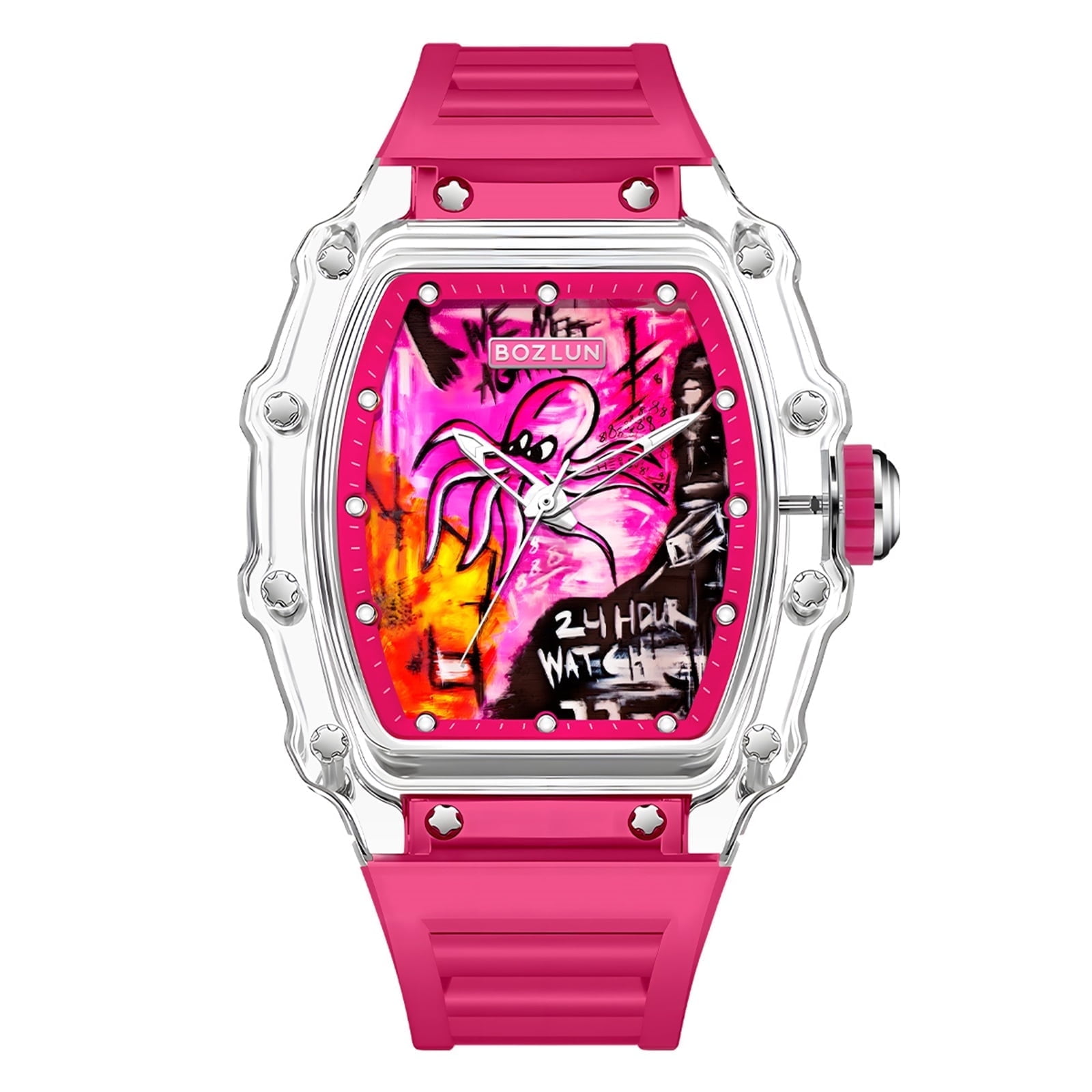 BOZLUN Men Watch Luxury Automatic Mechanical Watches Self Winding ...