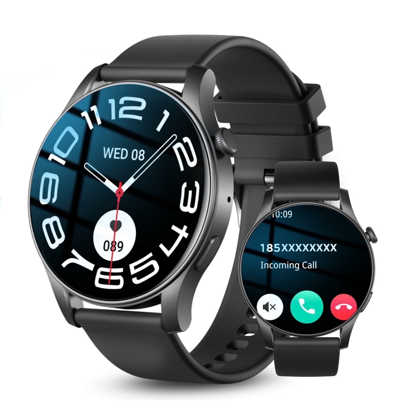 BOZLUN Smart Watch for Men Women, 1.43" HD Smartwatch (Answer/Make Call), Fitness Tracker with ...