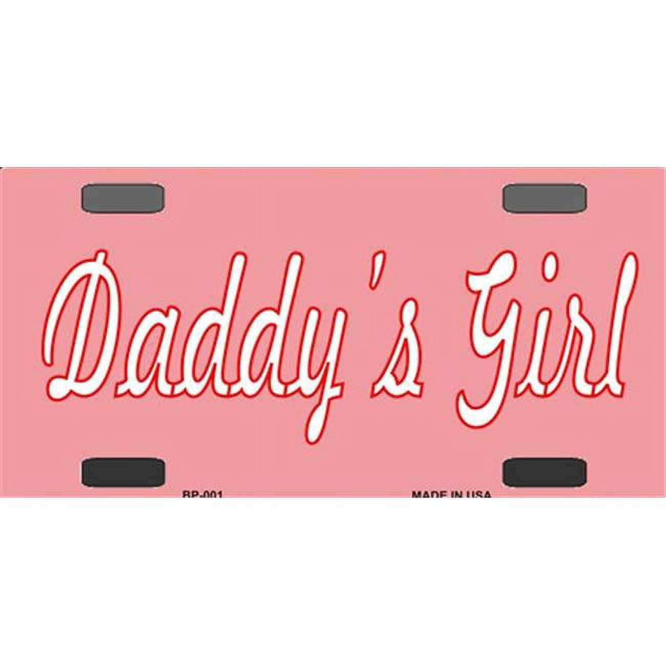 BP-001 Daddys Girl- Bicycle License Plate - Walmart.com