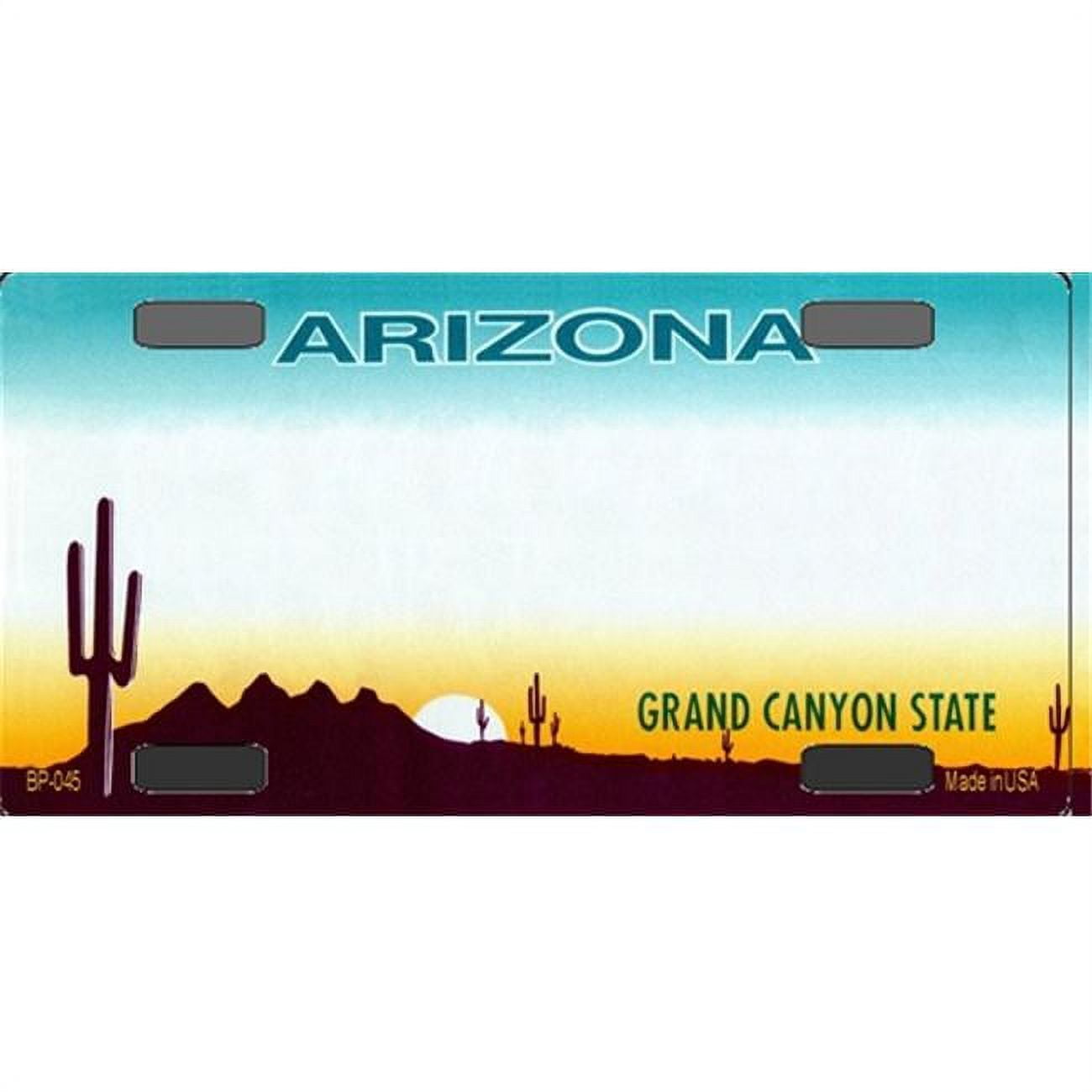 BP-045 Arizona State Background Blanks Flat- Bicycle License Plates ...