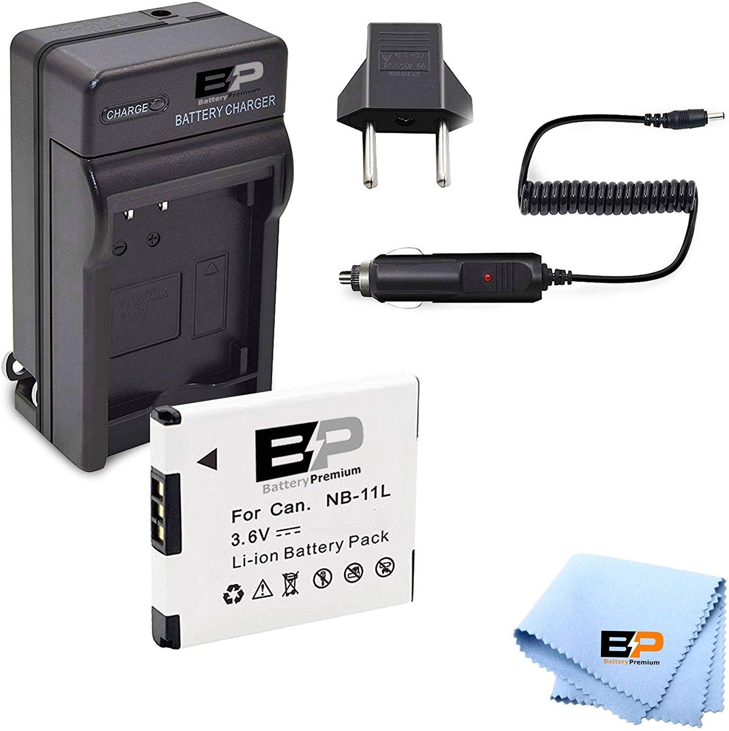 BP 1 Replacement Battery & Charger NB-11L, NB-11LH Batteries for Canon ...