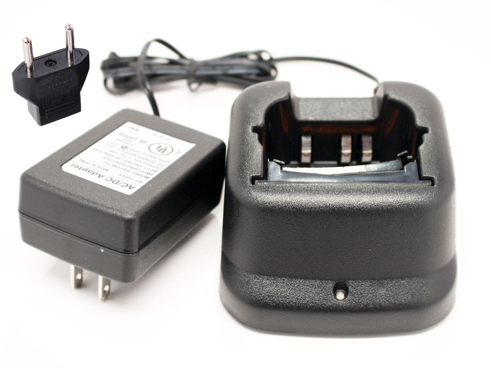 BP-210N Charger with EU Adapter for Icom IC-V8, IC-V82, IC-A6, IC-A24 ...