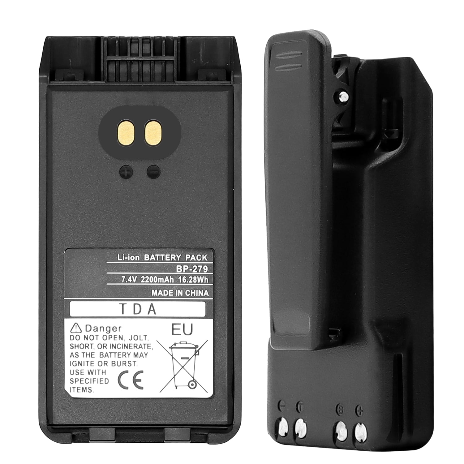 BP-279 Li-ion Battery for ICOM F1000 F2000 F1000D F2000D F1000S F2000T ...
