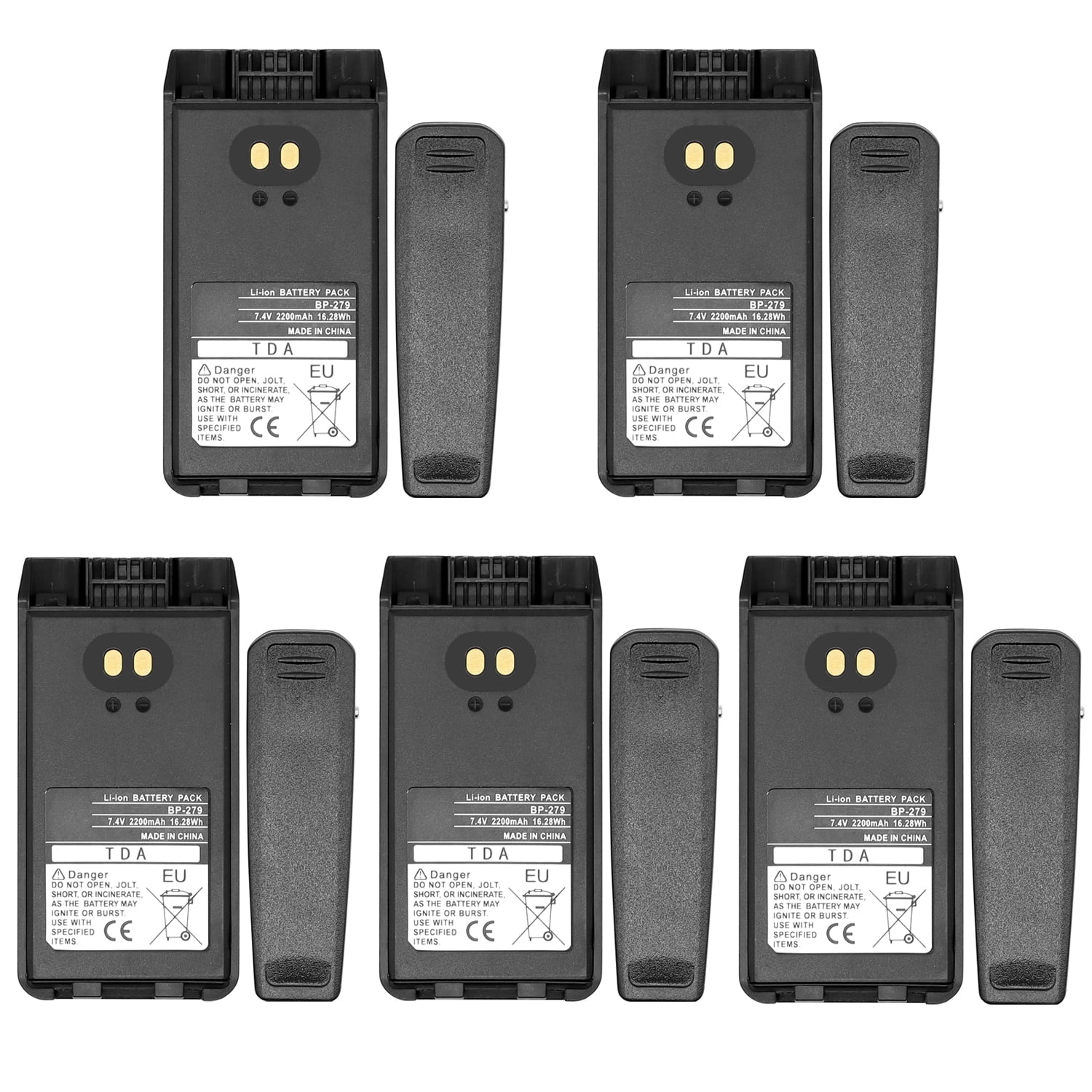 BP-279 Replacement Battery For ICOM BP-279 BP-280 BP-280LI BP279 BP280 ...