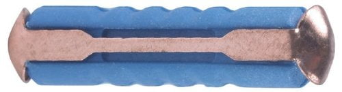 BP/GBC-25-RP German/European Automotive 25 Amp Fuse (Blue) - 5 per Card ...
