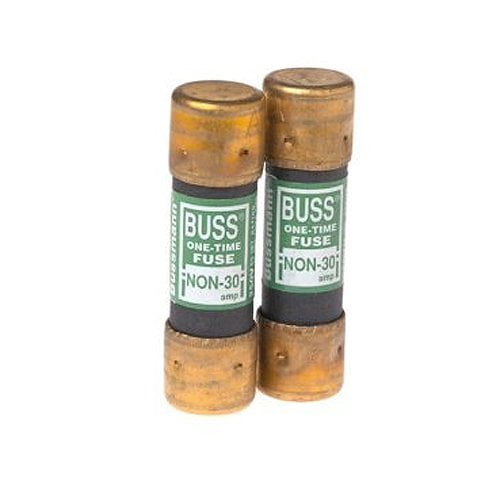 BP/NON-30 30 Amp One-Time Cartridge Fuse Non-Current Limiting Class K5 ...