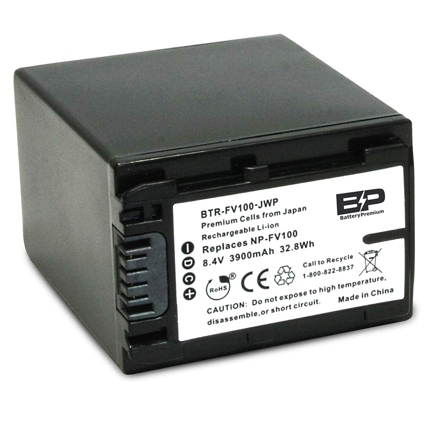 BP NP-FV100 Battery for Sony FDR-AX53 HDR-CX330 HDR-CX380 HDR-CX430V ...