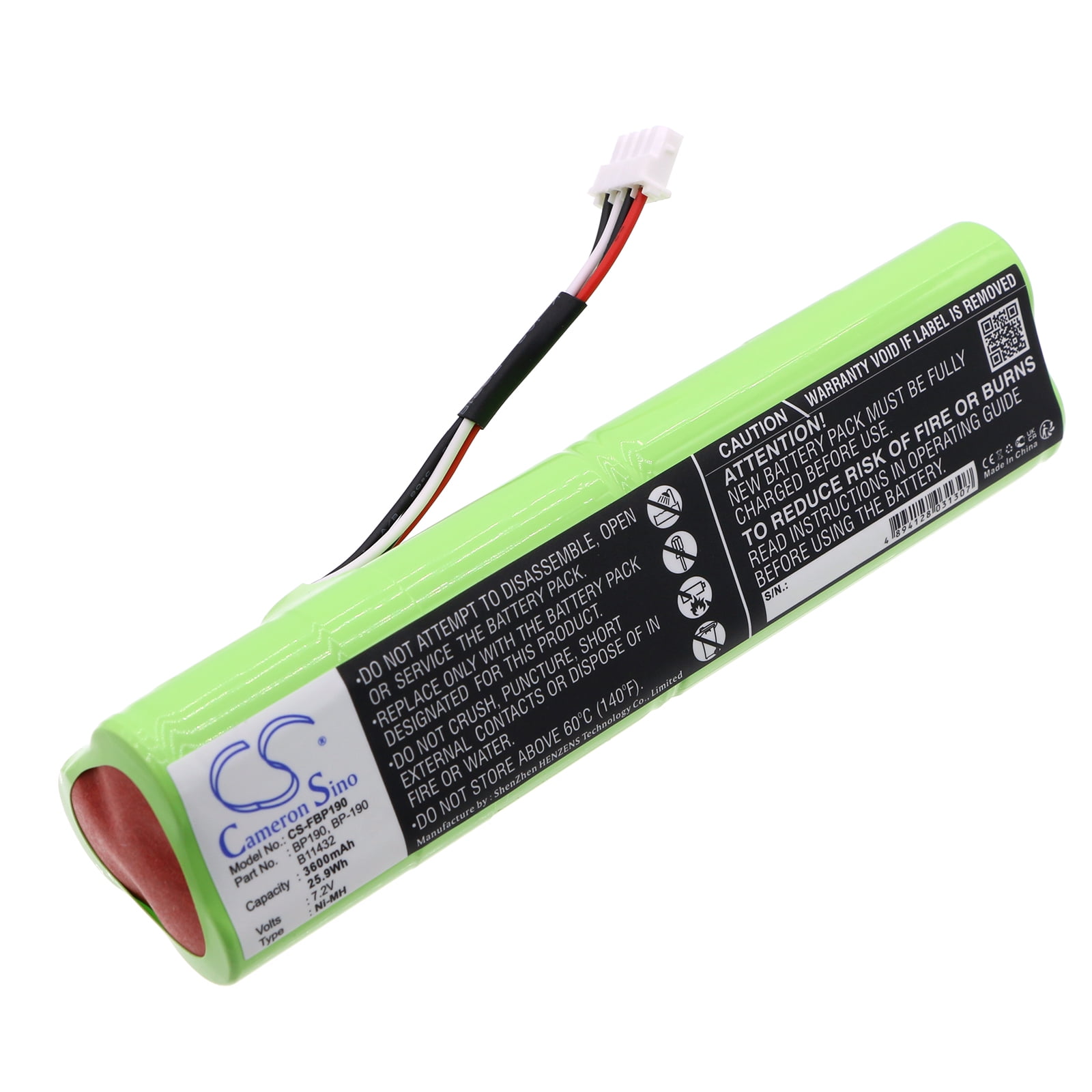 BP190 Battery for Fluke Scopemeter 192, Scopemeter 192B, Scopemeter 196 ...
