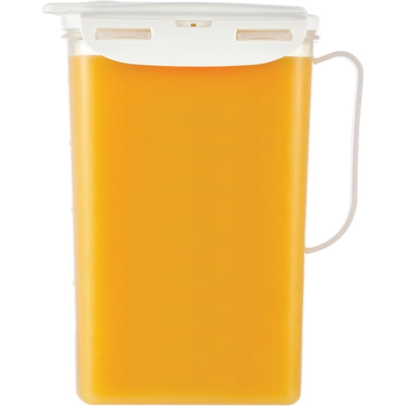 BPA Free Plastic Pitcher with Lid | 2 Quart Pitcher with Lid for Water ...
