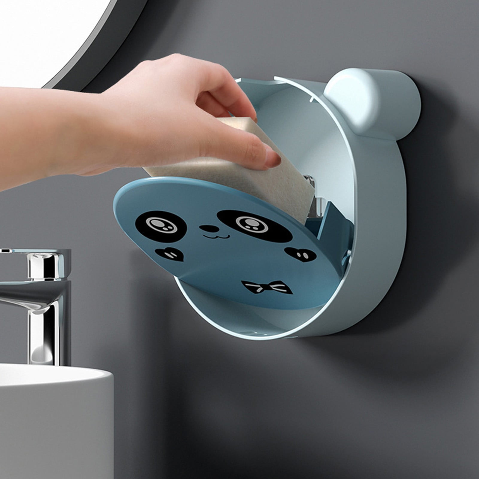 BPA Free Storage Containers,Soap Box Shelf Bathroom Storage Drain Soap ...