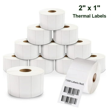 NefLaca 4x6 Thermal Labels, 1000 Shipping Labels, 250 per Roll White ...
