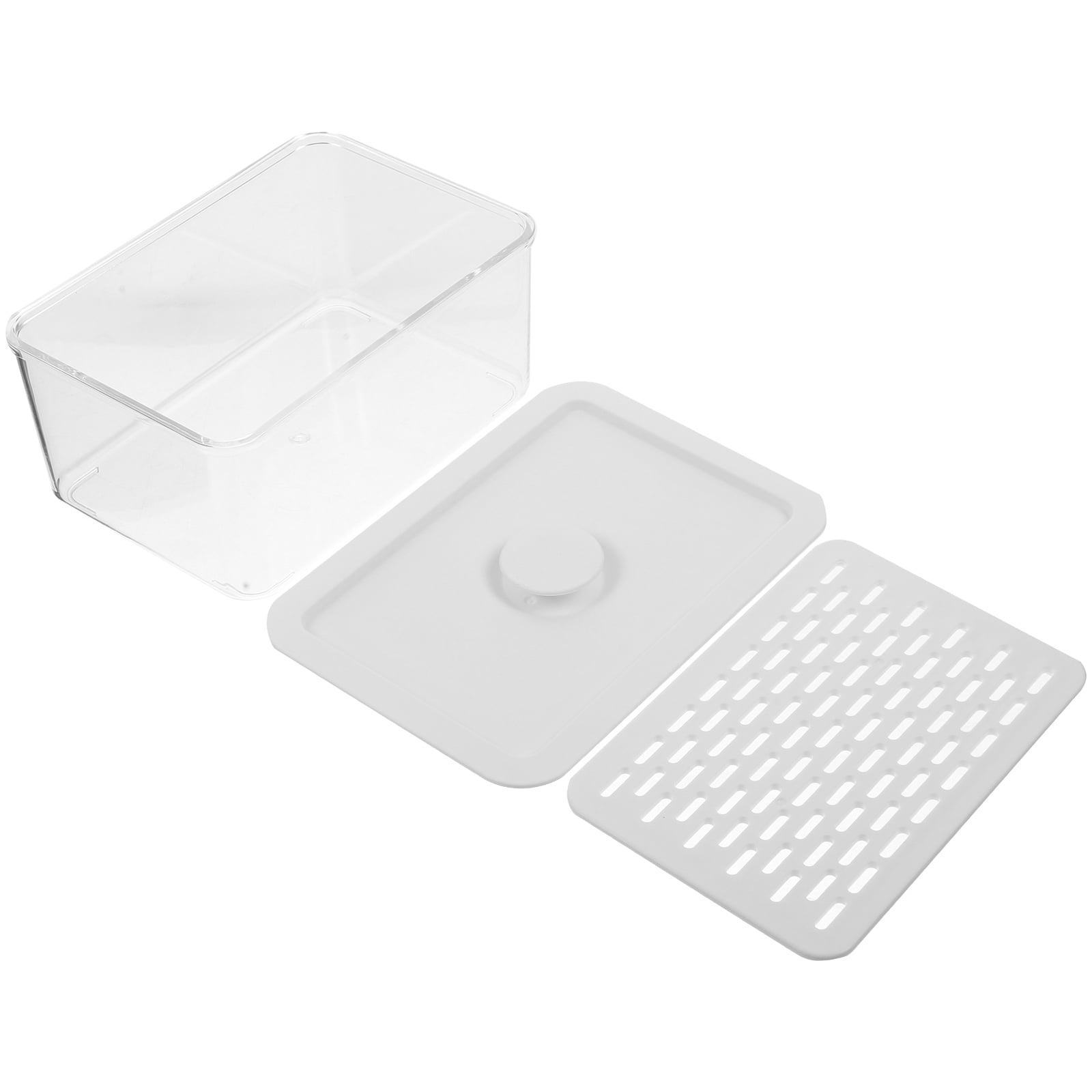 BPA-free Stackable Refrigerator Berry Storage Container for Fruit ...