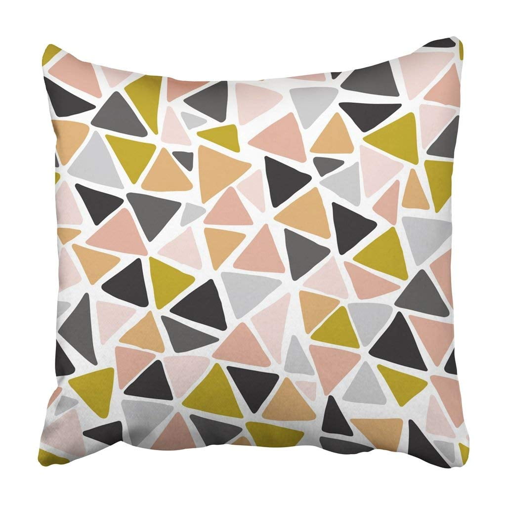 BPBOP White Triangle Triangular Pieces Stylish Abstract Modern Color ...