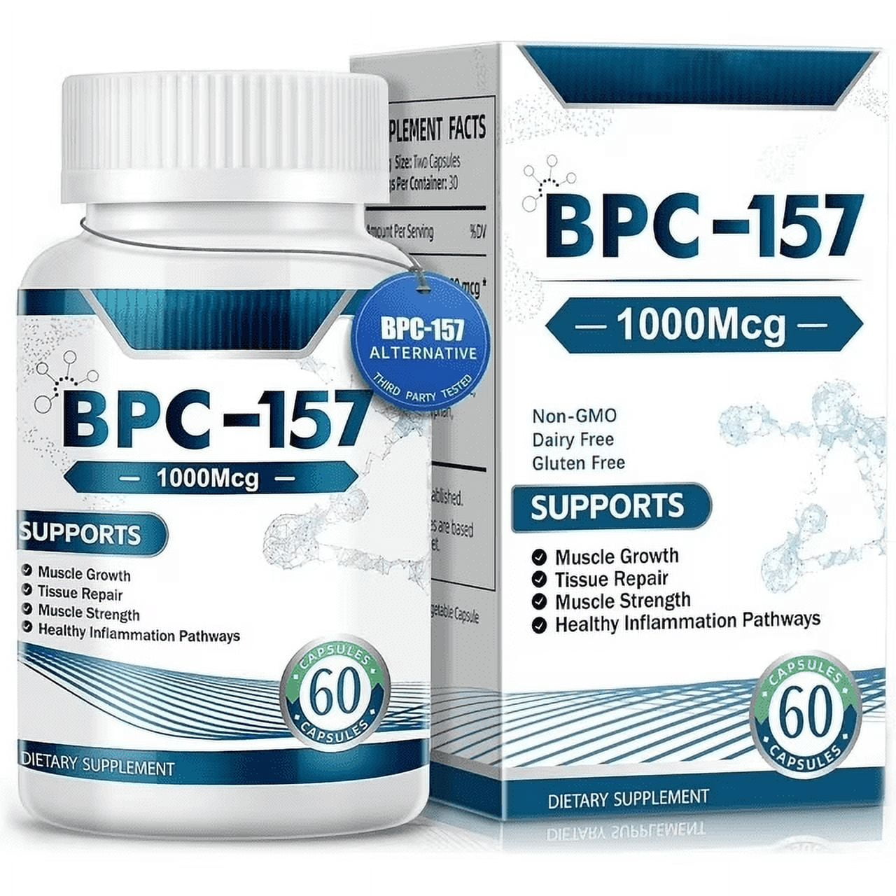 BPC 157 Peptide Caps - Walmart.com