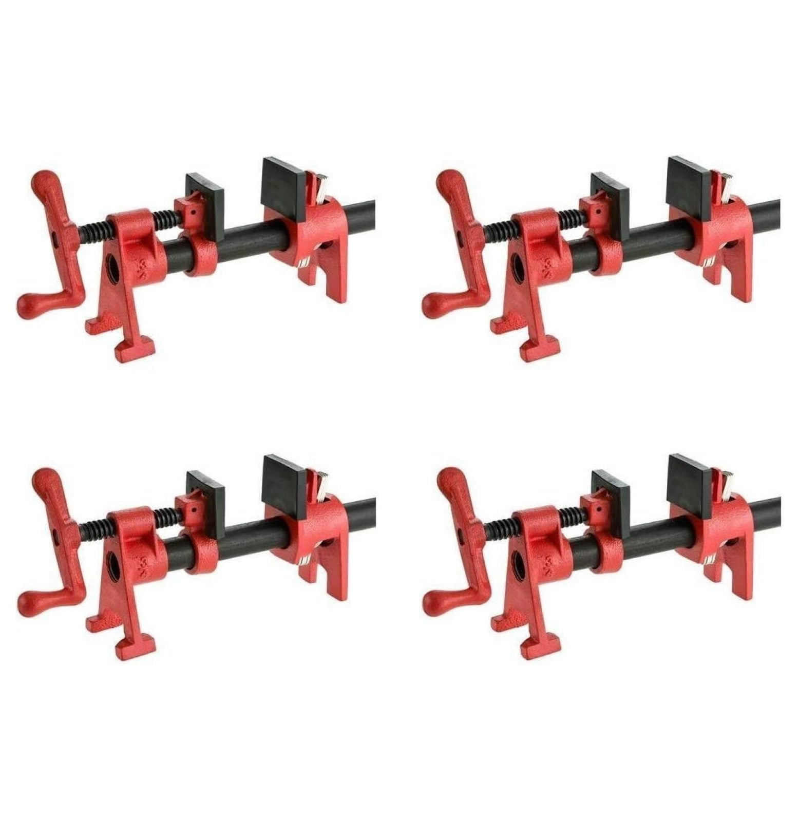 BPC-H34 3/4-Inch H Style Pipe Clamp, red (Pack of 4) - Walmart.com