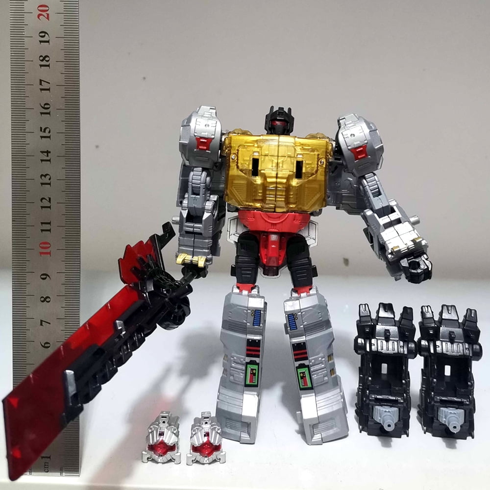 BPF Dinosaur 5IN1 Transformation Toys Combination Dinobot Grimlock Swoop Sludge Slag Snarl ...