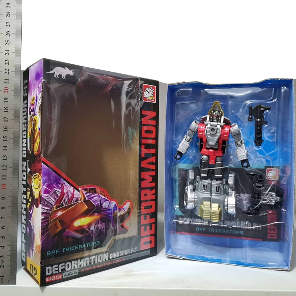 BPF Dinosaur 5IN1 Transformation Toys G1 Combination Dinobot ...