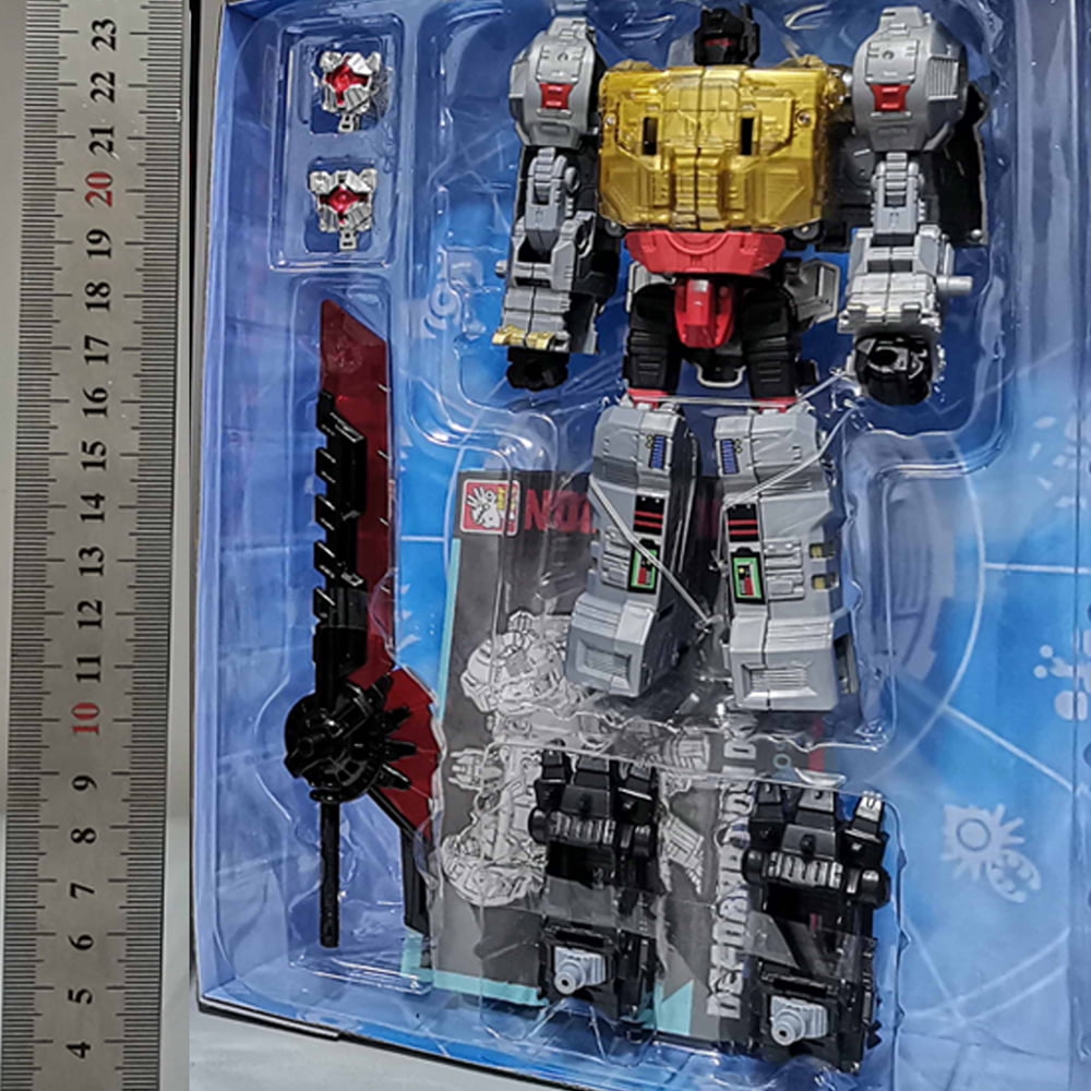 BPF Volcanicus Transformation Toys Dinosaur 5IN1 Combine Dinobot Robot ...