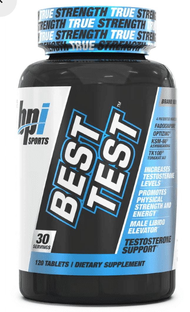 BPI Best TEST 120 Tabs Energy and Strength - Walmart.com