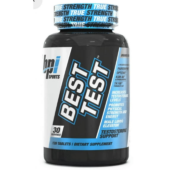BPI Best TEST 120 Tabs Energy and Strength - Walmart.com