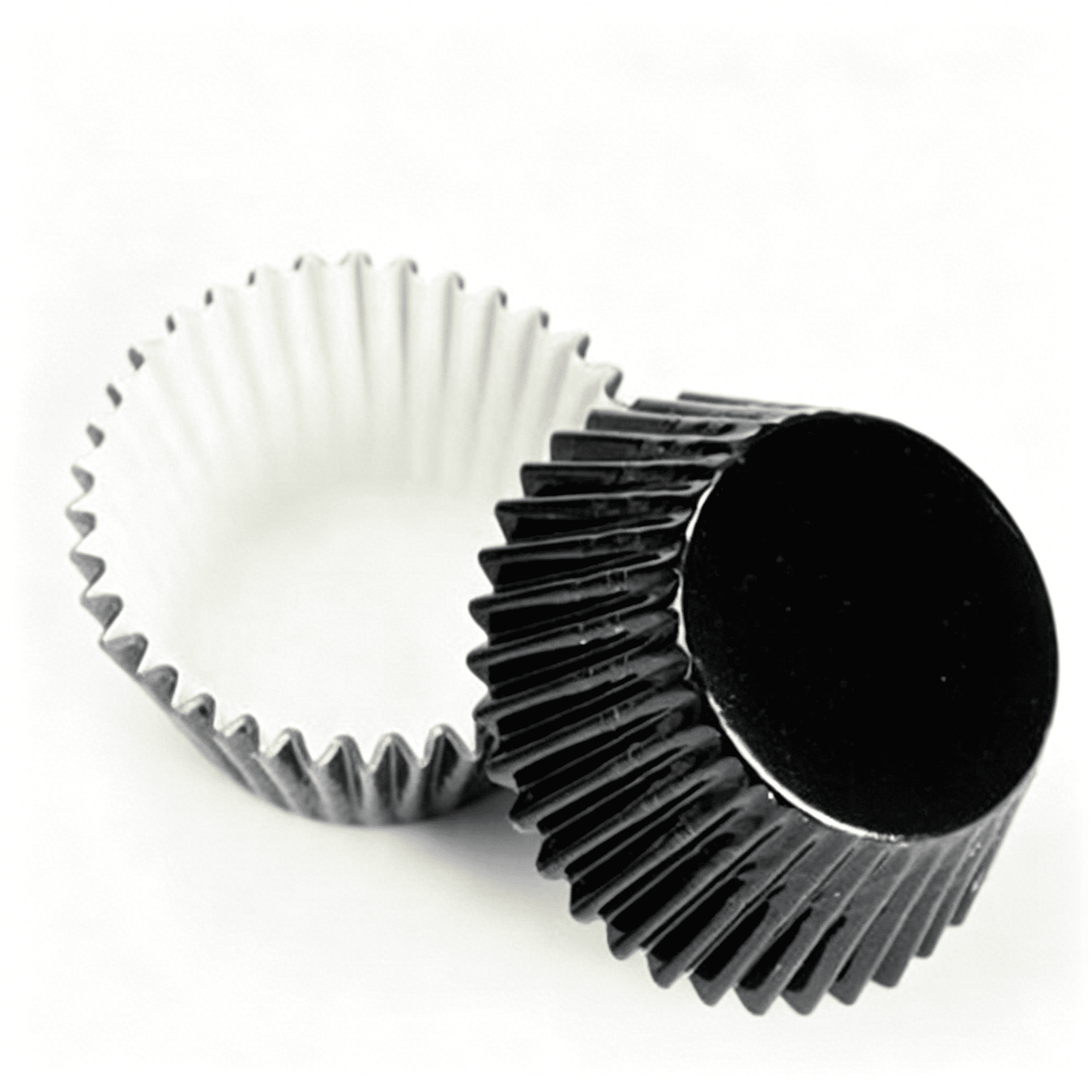 BPPEG 100Pcs Aluminum Thickened Foil Cups Cupcake Liners Mini Cake ...