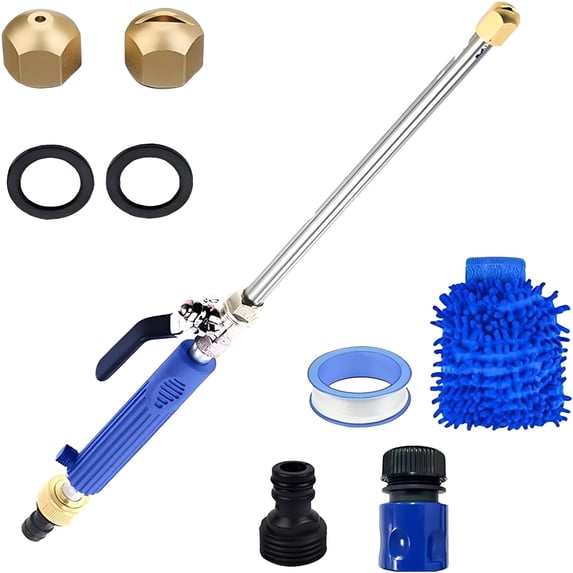 BPPEG 2026 New Power Nozzle,2-In-1 Portable Power Hose Nozzle High ...