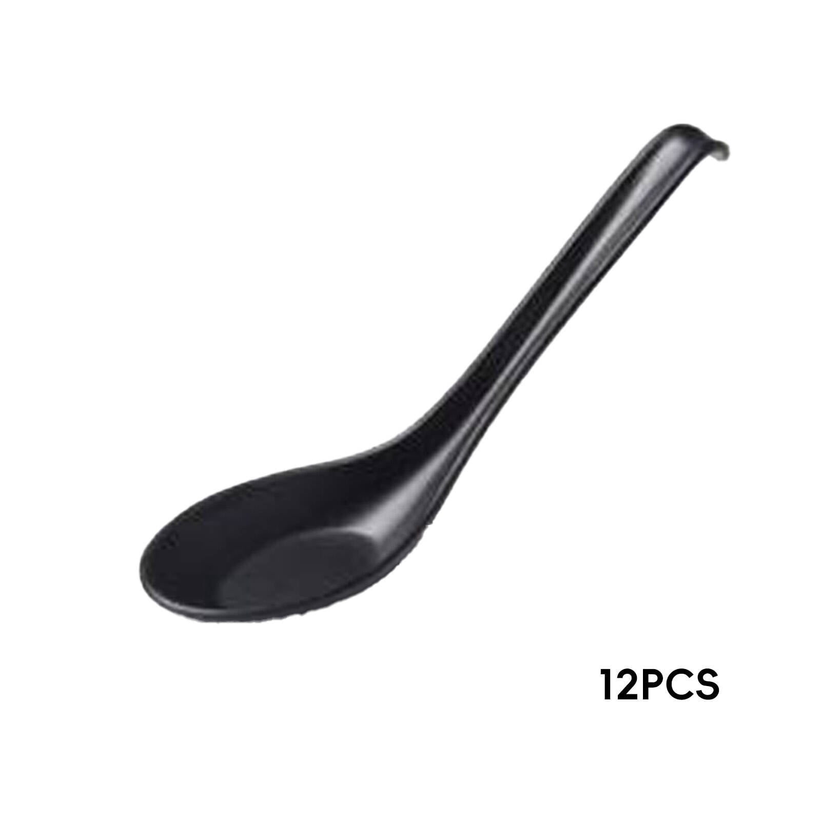 BPPEG 2026 New Soup Spoons Reliable Plastic Soup Spoon Elegant Asian ...