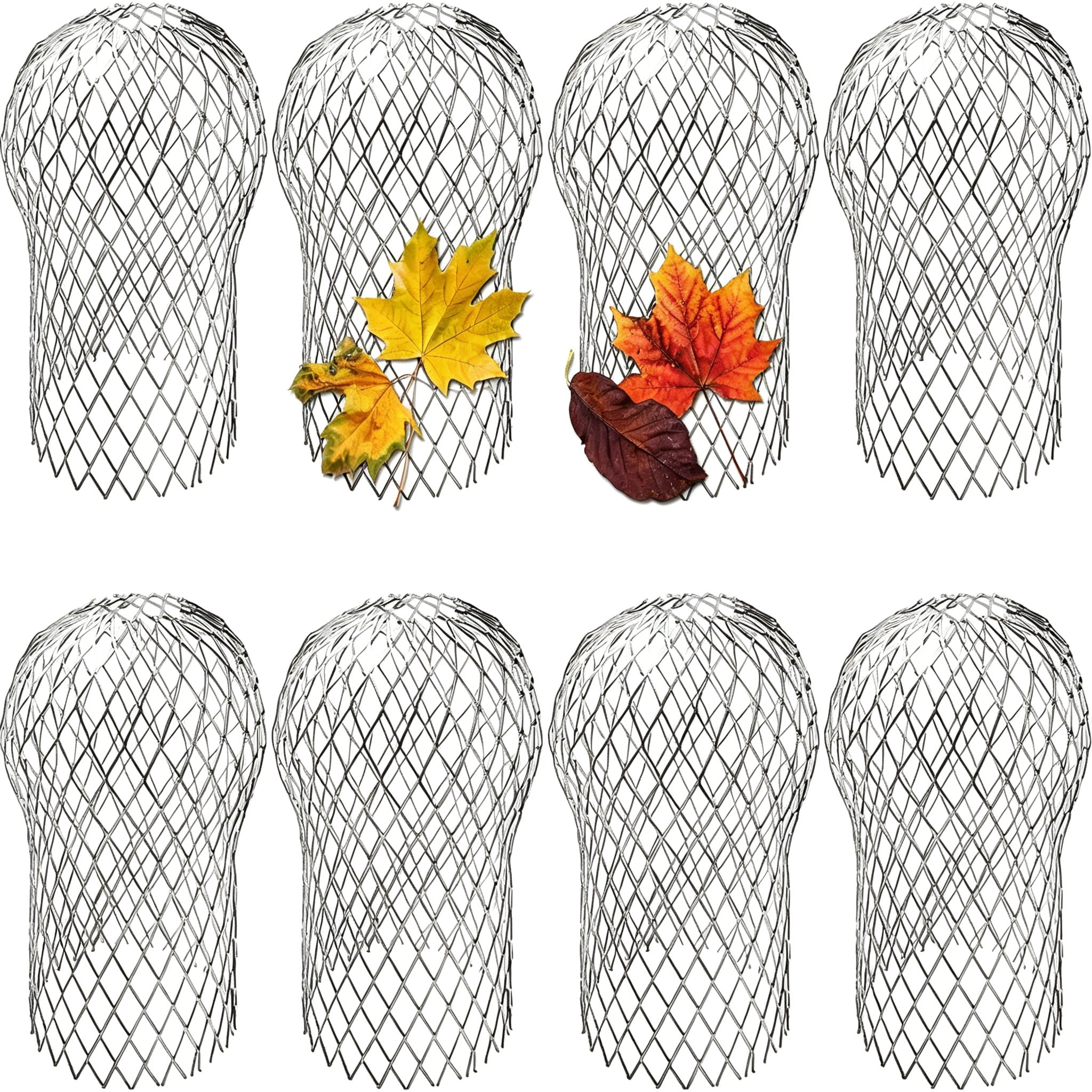 BPPEG 8 Pack Gutter Downspout Guard,Downspout Guard Filter Strainer 3.5 ...
