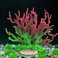 BPPEG Artificial Coral, Fake Coral Reef Decor, Lifelike Aquarium ...