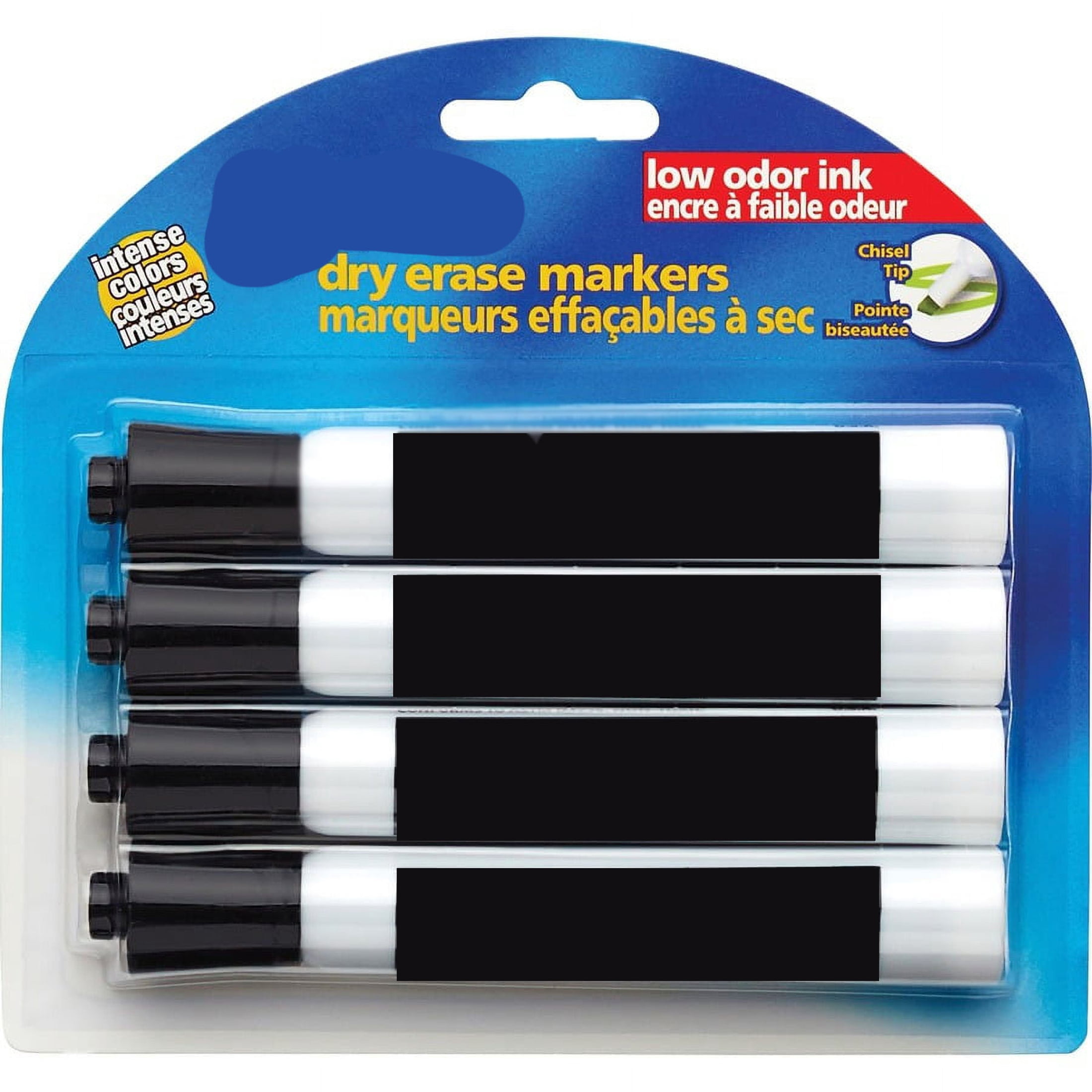 BPPEG Dry Erase Chisel Tip Markers Dry Erase Markers Black Black ...