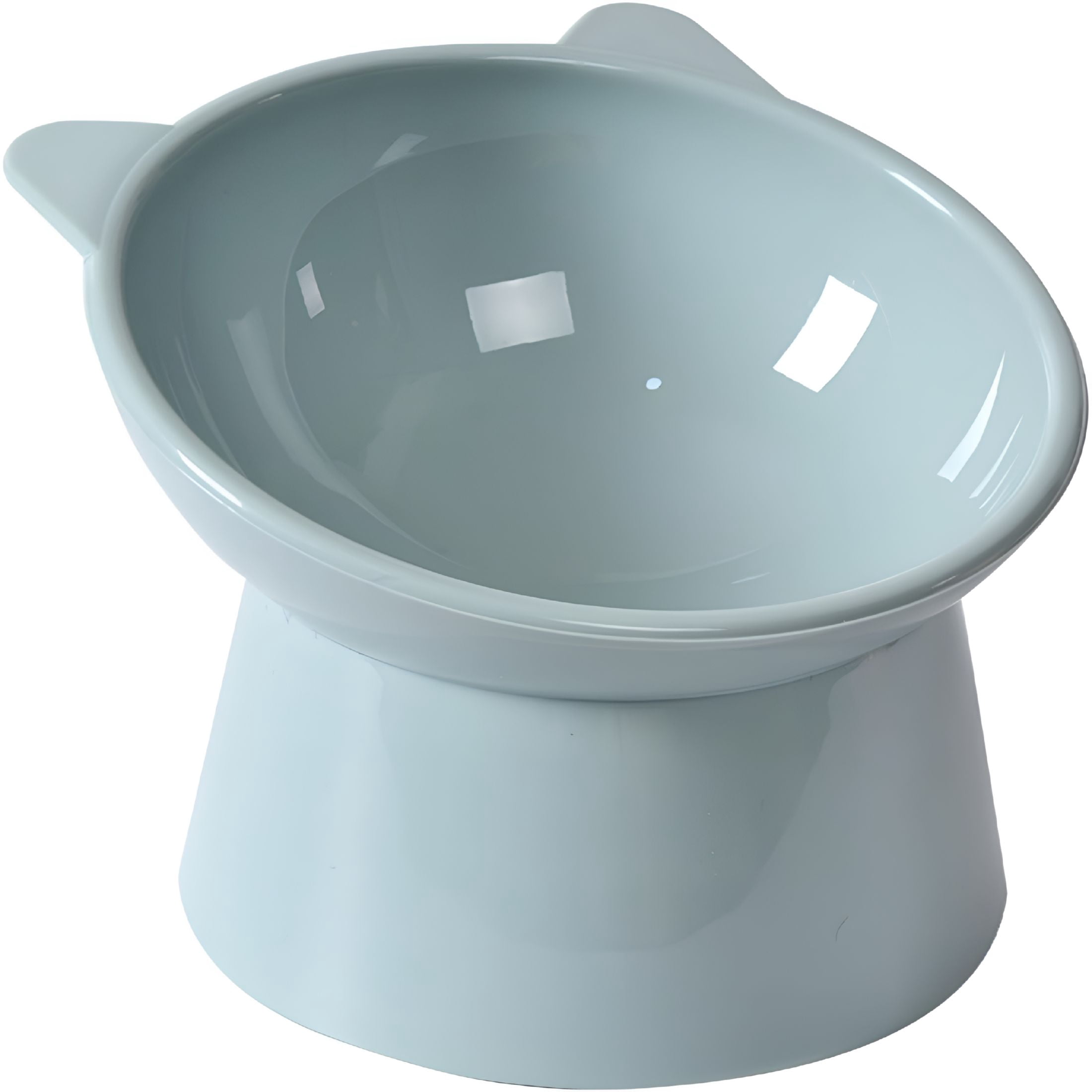 BPPEG Elevated Tilted Cat Bowl,Raised Pet Food Water Feeding Bowl with ...